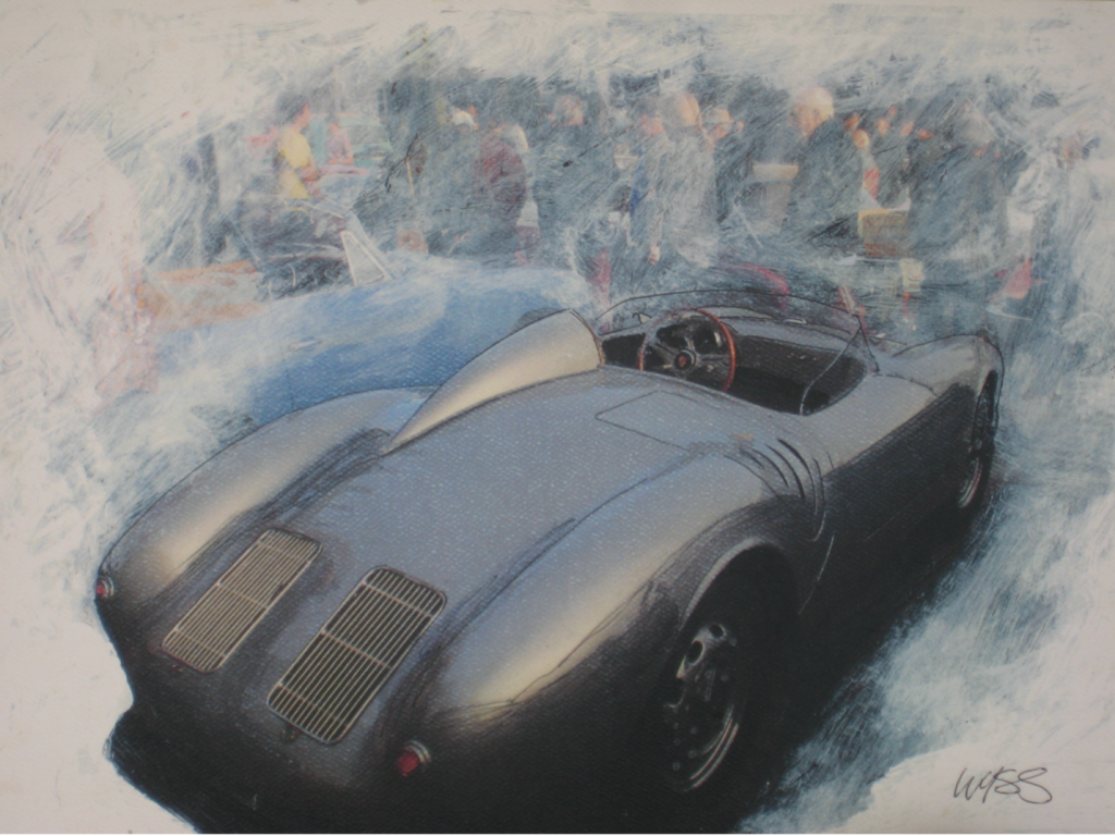 The Evolution of Car Artist Wallace Wyss - Art Business News