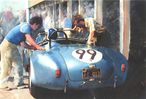The Evolution of Car Artist Wallace Wyss - Art Business News