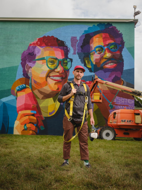 Meet the Artist: Dustin Hunt, creator of Lansing Shaped - Art Business News