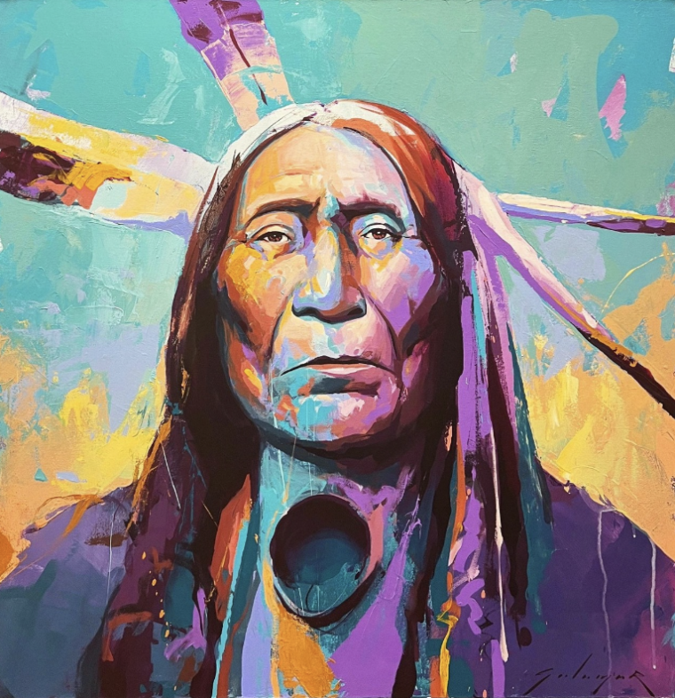 Native American Artist Jeremy Salazar: Painting Stories of the ...